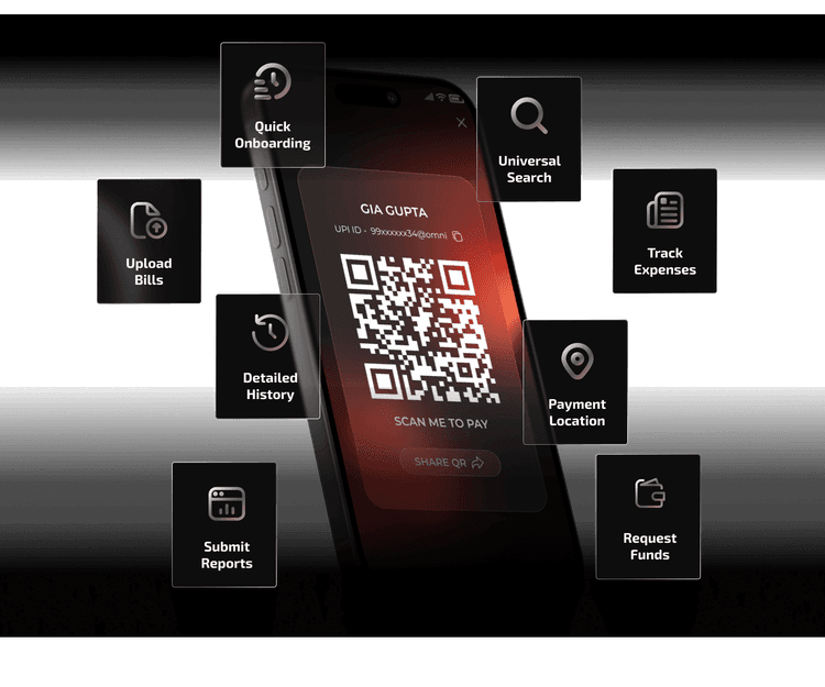 OmniCard UPI App for Daily Business Expenses